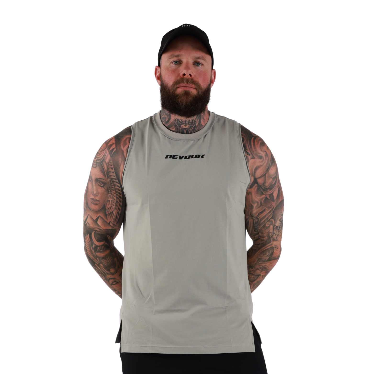 Devour Tank Grey – DEVOUR LIFTWEAR